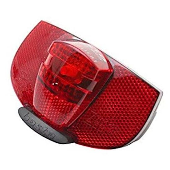 Basta feu arrière Ray halogène 5 x 8 cm rouge/noir - Cdiscount Sport