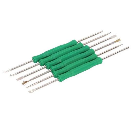 Lot De 6 Outils De Soudage Avec Pointe Double Durcie - Accessoires ...