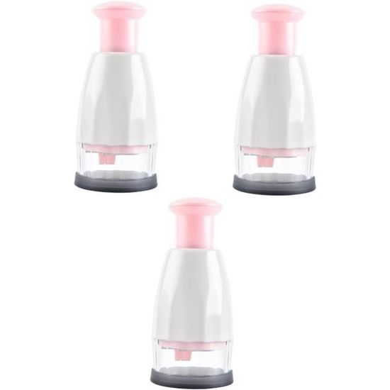 3 Pièces Presse-Ail Ail Pilon Manuel Ail Hachoir Ail Concasseur Presse ...