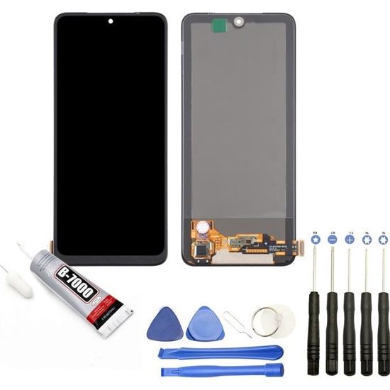 Vitre tactile + Ecran LCD pour Xiaomi Redmi Note 11 4G 6.43" Noir 2201117TG 2201117TI 2201117TY ...