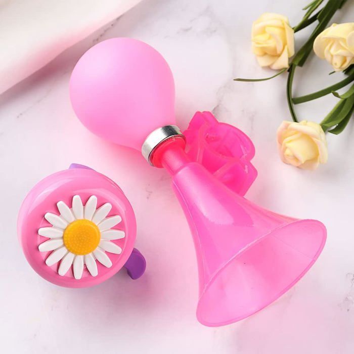 Sonnette de vélo pour enfants Fleurs Sonnette de vélo pour filles ...