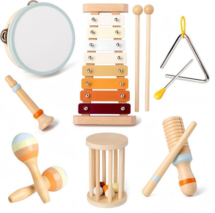 Jeux Instruments De Musique Enfants 1-5 Ans Tambour Enfant,Batterie ...