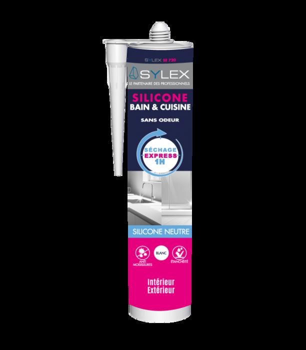 SYLEX - Mastic Cuisine & SDB séchage express SE 720 Sylex - 280ml ...