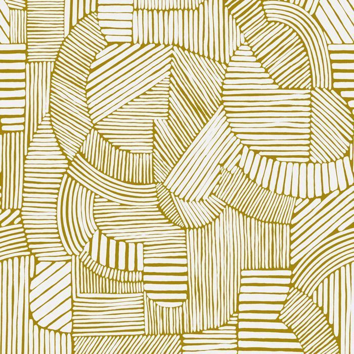Papier peint Intissé Ninon 1005 x 52cm Ocre - Cdiscount Bricolage