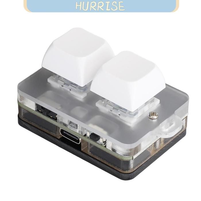 2 Key Keyboard Programmable Mini Clavier Mécanique avec un Interrupteur ...