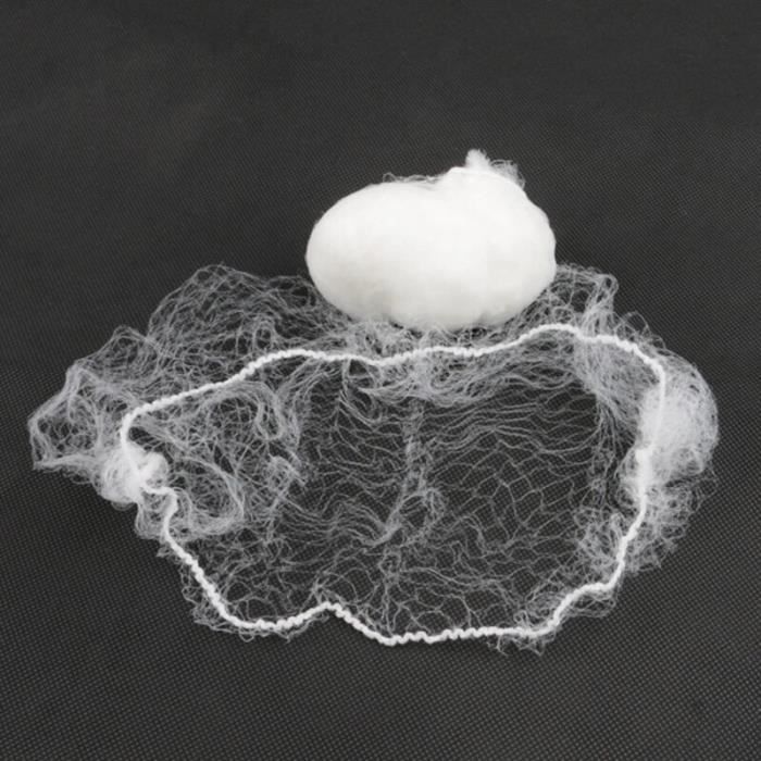 Filet pour cheveux noir et blanc - 20 pièces/lot - pour l'emballage des ...
