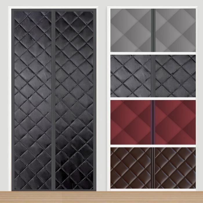Isolant Thermique Porte Anti Froid Porte Entrée Coupe-Vent Imperméable ...