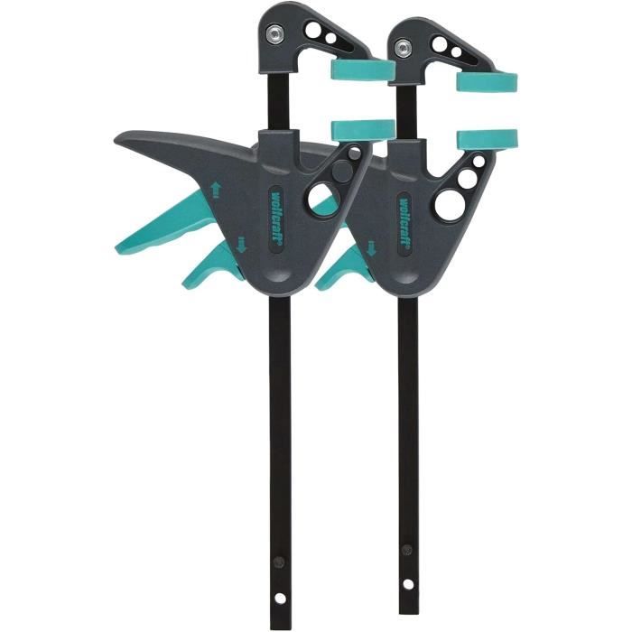 Mini Serre-joints à une Main EHZ - Saillie 40, Ouverture 110 mm - Force ...