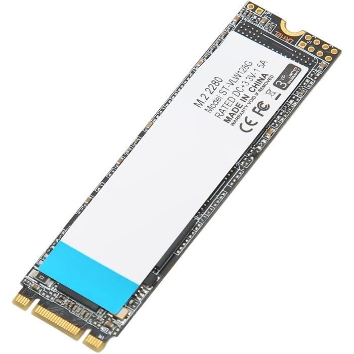 SSD de Jeu Interne, Disque SSD Interne, M.2 2280 SATA III 6 Go S 500 Mo ...