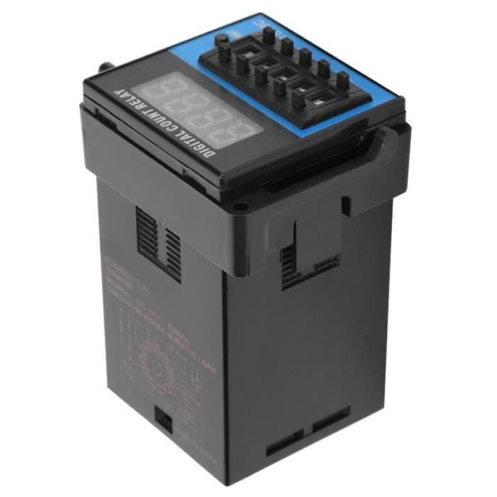 GOTOTOP Relais temporisé Relais de Temps ATS48C‑11A Affichage Numérique ...