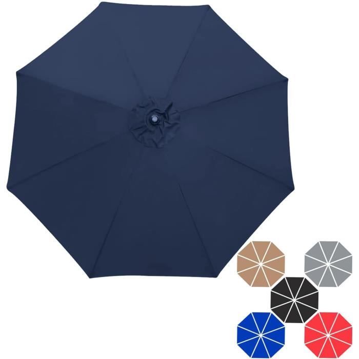 Housse De Rechange Pour Parasol 6 Baleines-8 Baleines, 2M-2.7M-3M ...