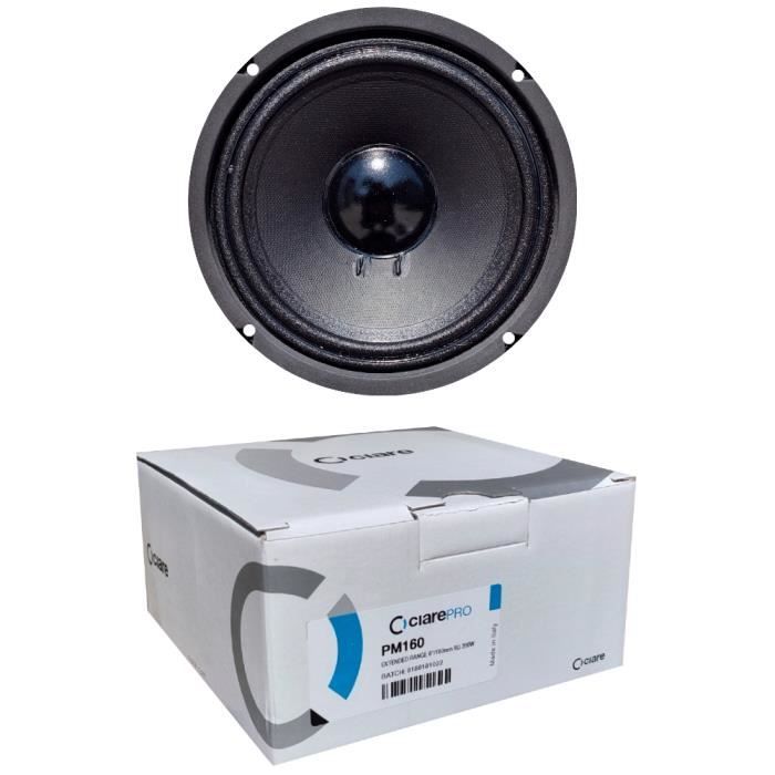 1 enceinte CIARE PM160 extended range 16,5 cm 6,5" de diamètre de 80 ...