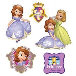 Stickers muraux - Princesse Sofia - 30x40 cm - Décoration murale ...