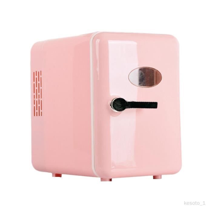 Mini réfrigérateur 6 litres réfrigérateur personnel rose pour les ...