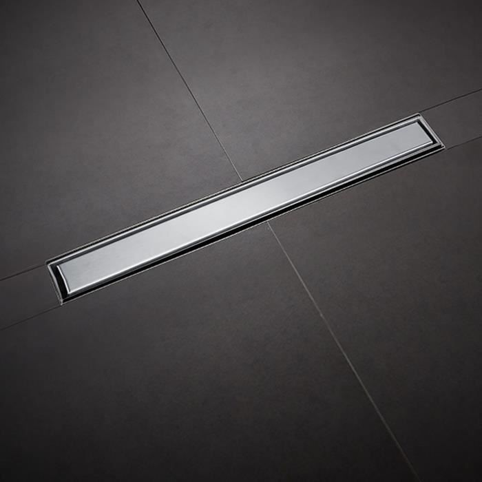 HURRISE Drain de plancher de douche Drain de douche de sol linéaire en ...