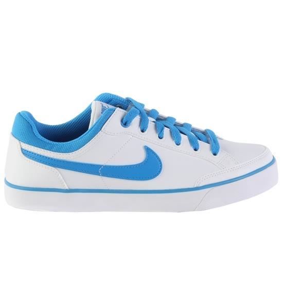 Chaussures Nike pour enfant - Nike Capri 3 Ltr Jr - Blanc - Cuir et ...