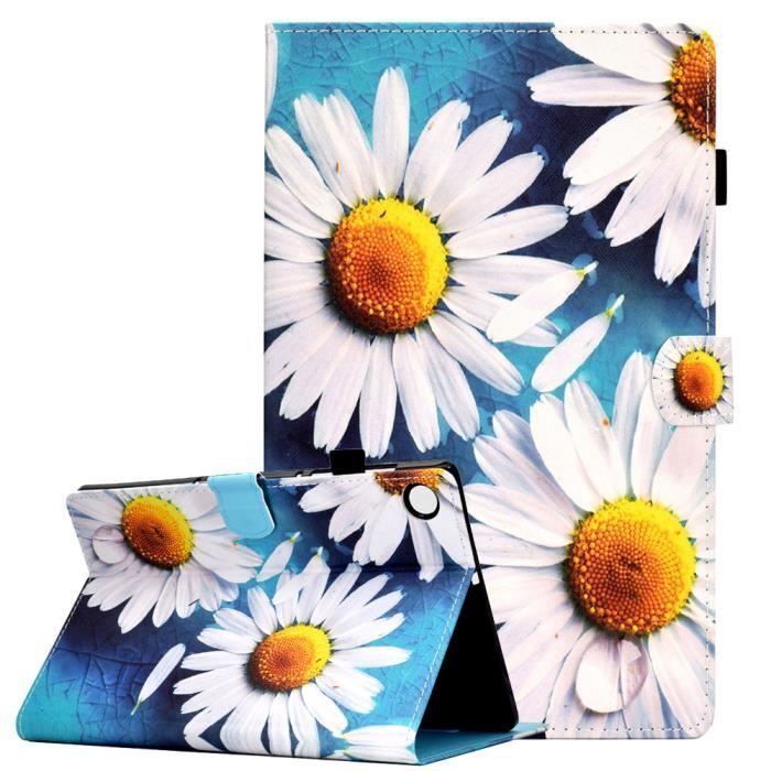 Coque Samsung Galaxy Tab A8 10,5" 2021 (SM-X205/ SM-X200), Etui Cuir PU ...