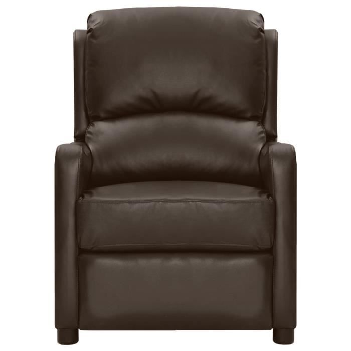 Omabeta Fauteuils électriques Fauteuil De Massage Inclinable Marron