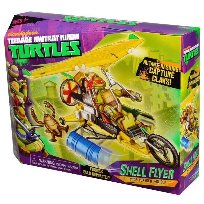 TORTUES NINJA TURTLES : véhicule Shell Flyer - Cdiscount Jeux - Jouets