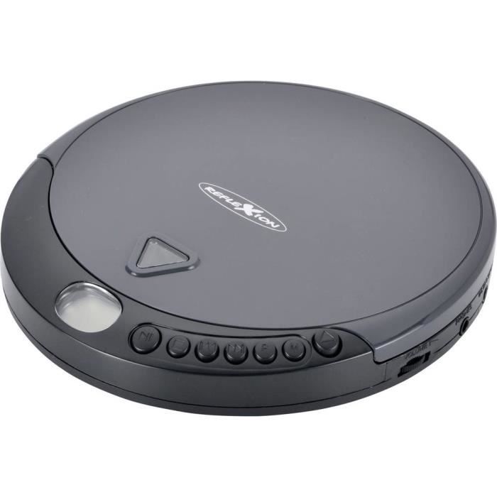 Lecteur CD portable Reflexion PCD400 PCD400 CD, CD-R, CD-RW noir 1 pc(s ...