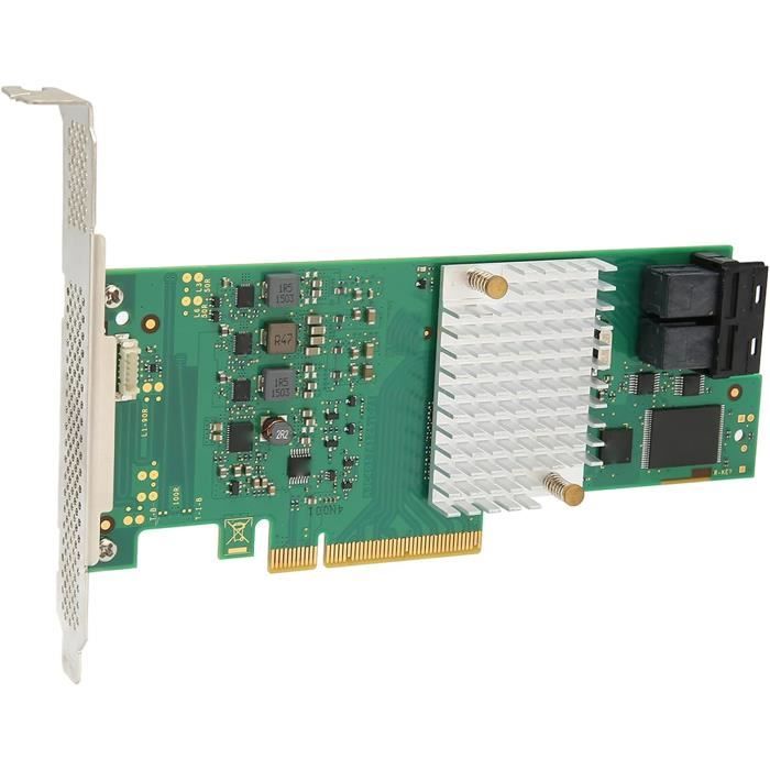 Carte Réseau Lsi Sas3008, Carte Réseau Intelligente 8 Ports 12 Gb-S ...