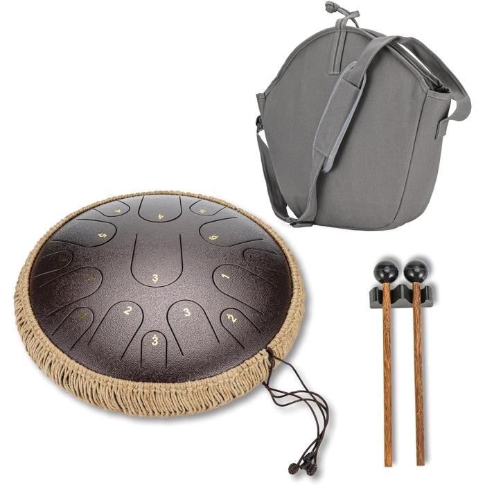 Tambour De Langue En Acier,Tongue Drum 15 Notes 14 Pouces Tambour ...