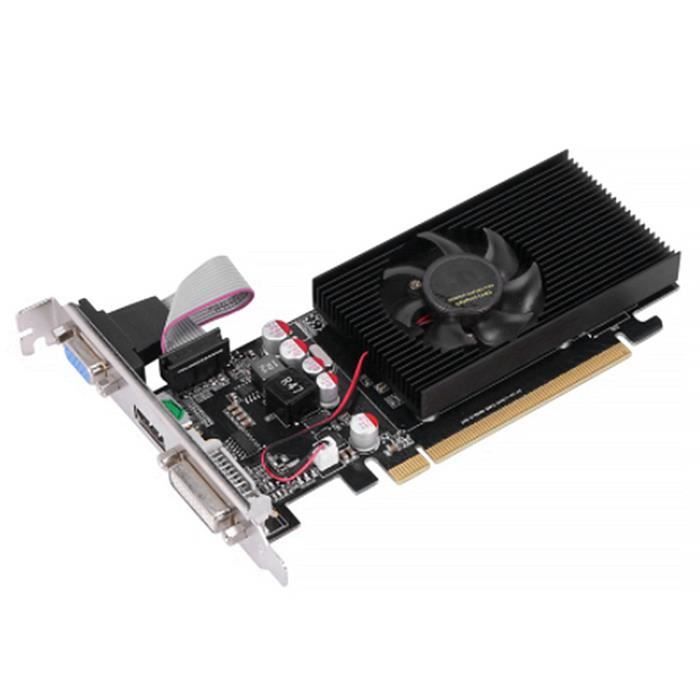 2X Cartes Graphiques GT210 1GB Carte Vidéo 64Bit pour Jeux PC GPU DVI-I ...