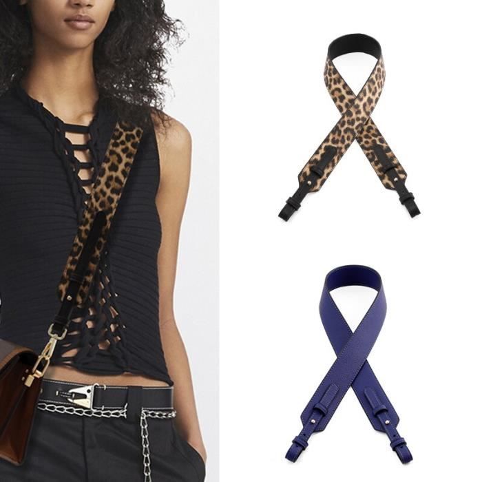 2 Pieces - 1 long pas de crochet - Sac seau en cuir PU pour femmes ...