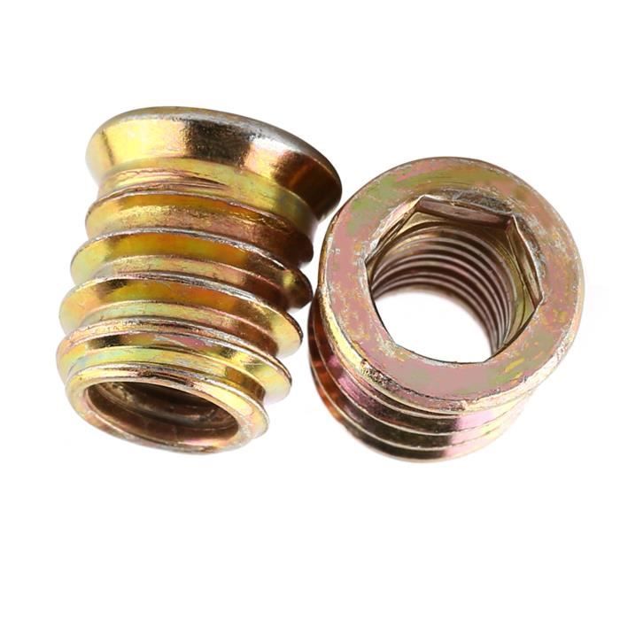 SALUTUYA écrou en bois SALUTUYA Écrou d'insertion Écrous filetés en ...