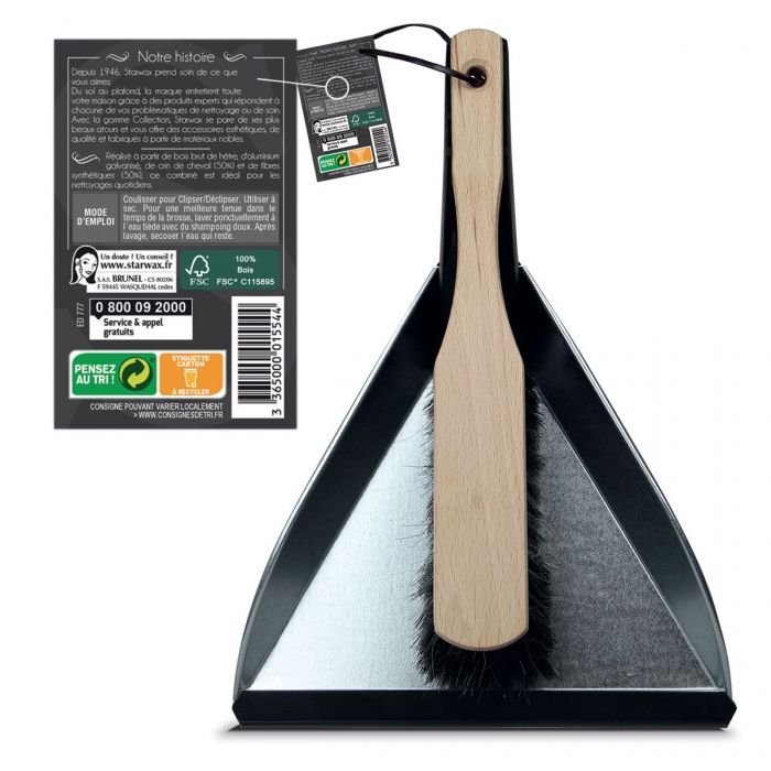 Pelle et balayette - Starwax - Cdiscount Maison