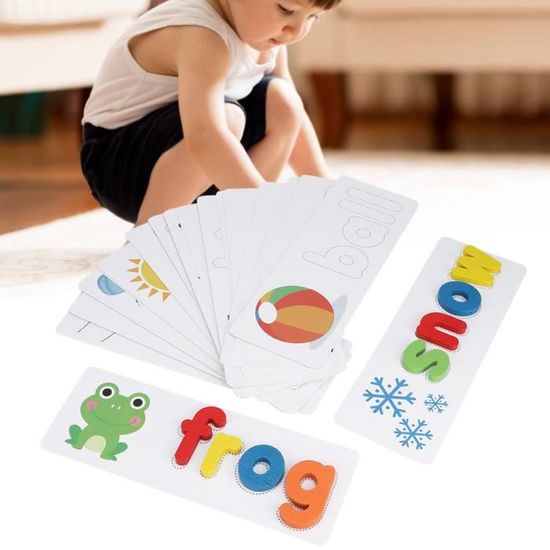 ESTINK jeu de Puzzle Alphabet Alphabet Puzzle Game Anglais Alphabet ...
