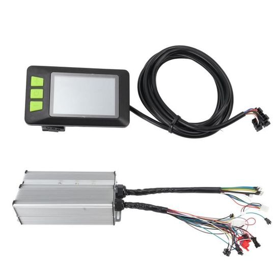 CHN Kit de contrôleur balais pour vélo électrique 36-60V 2000-3000W ...