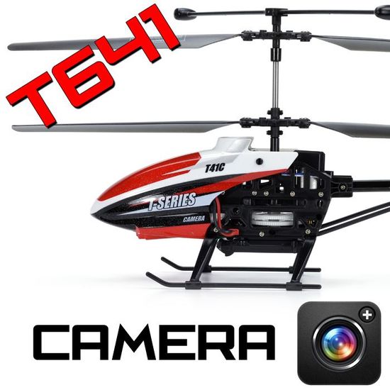 PACK CAMERA HÉLICOPTÈRE RADIOCOMMANDÉ MJX RC T41C - Cdiscount Jeux - Jouets