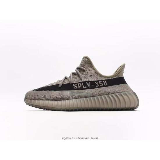 Basket adidas originals yeezy Boost 350 - Gris - Chaussures de basket ...