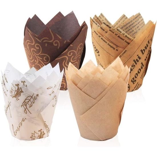 Meilo Caissettes Cupcake - Caissettes en Papier pour Muffin Cupcake ...