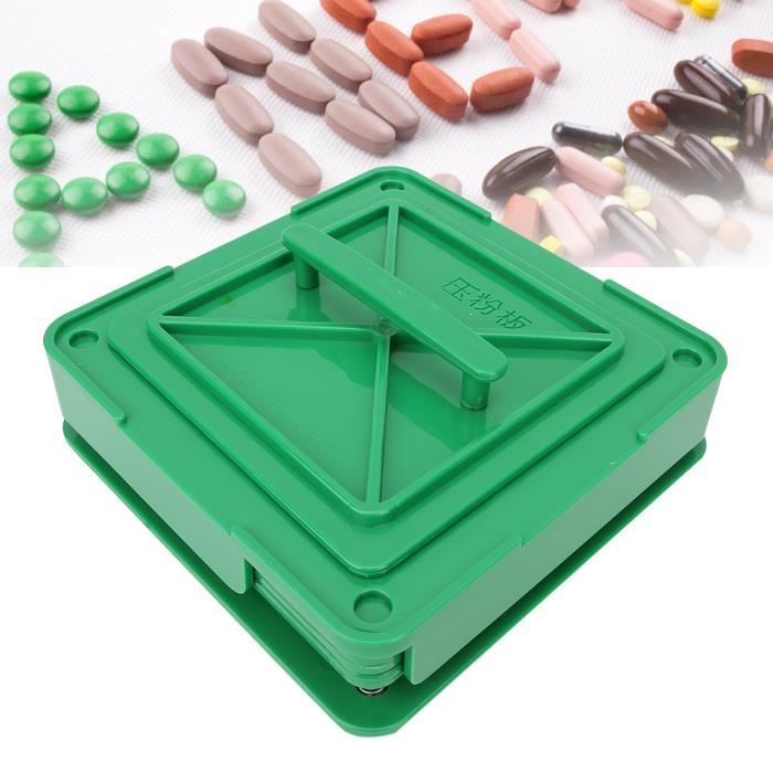 Capsule Plate 100 Puits Capsule Filler Capsule Filler Plate Vert Foncé ...