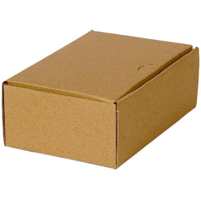 FEFCO 0427 Lot de 50 cartons pliables 160 x 114 x 60 mm Marron ...