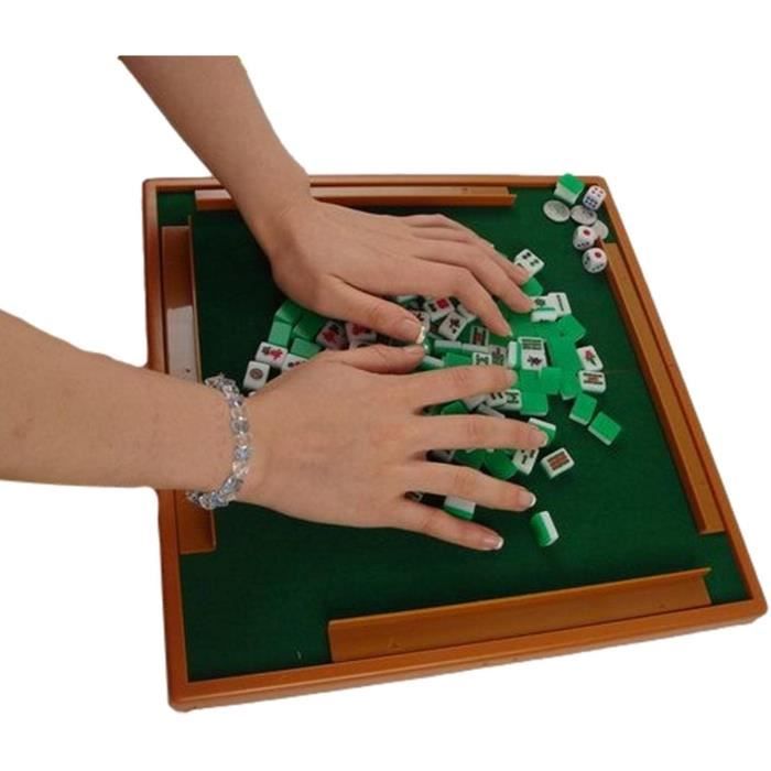 Mini Travel Mahjong Set, Portable Home Mini Mahjong Board Game Sets ...