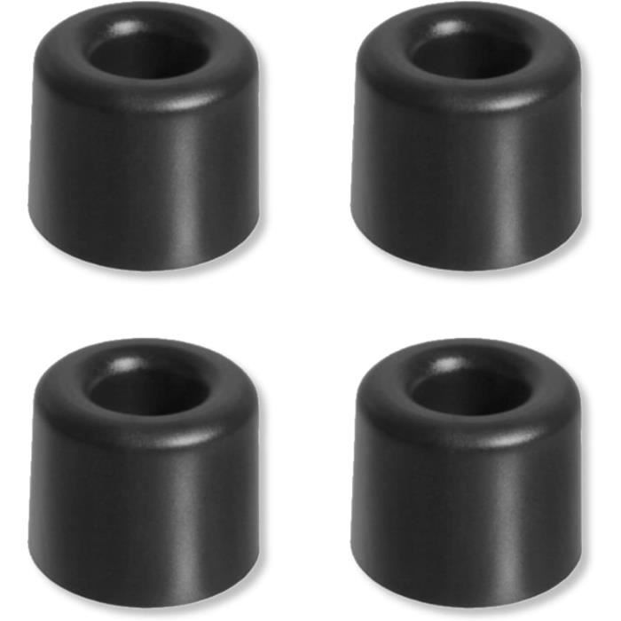 4X Butée Butoir Porte Volet Portail Armoire Noir Arret Bumper Tampon ...