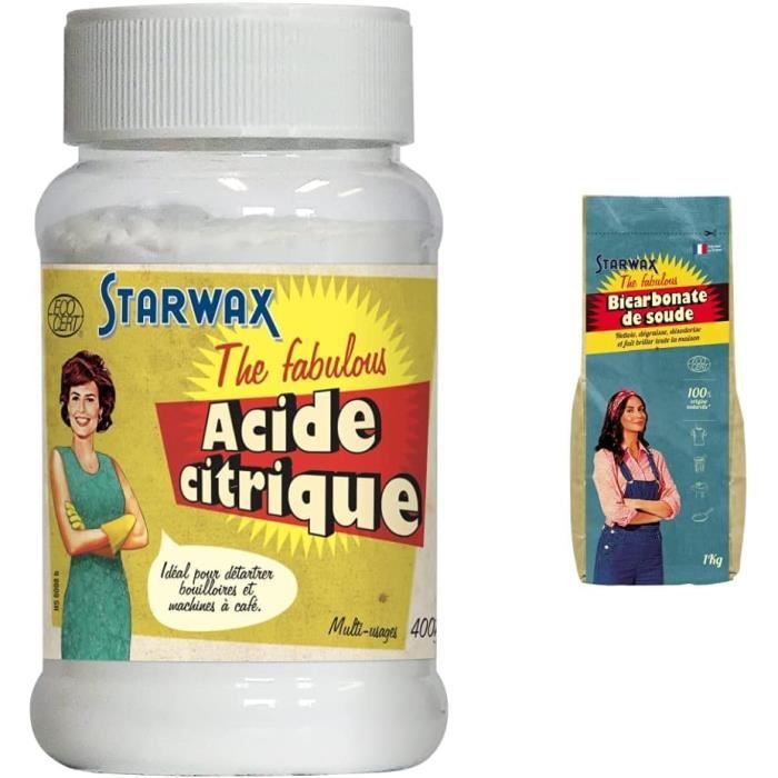 Acide Citrique - 400G - Idéal Pour Détartrer Les Bouilloires Et ...