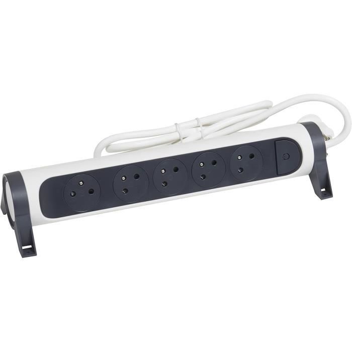Rallonge Multiprise Rotative Avec 5 Prises De Courant Surface Et ...
