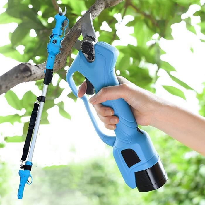 Sécateur Électrique C aux De Jardin Rechargeable 16.8V Batterie Au ...