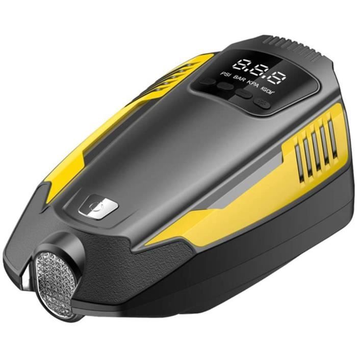 COMPRESSEUR AUTO HRRH Nouveau Mini Compresseur d'air Portable à Pompe ...