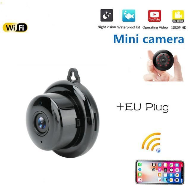 Caméra miniature,Mini caméra de surveillance intelligente IP WIFI Cloud ...