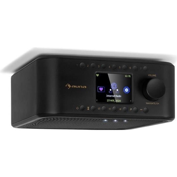 Auna Sound Maitre Radio de cuisine encastrable , tuner DAB+-FB ...