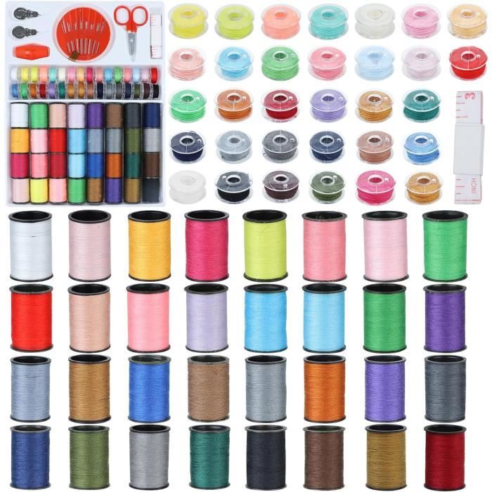 Lot De 70 Fils À Coudre,Kit Couture, Premium Couture Accessoires Set De ...