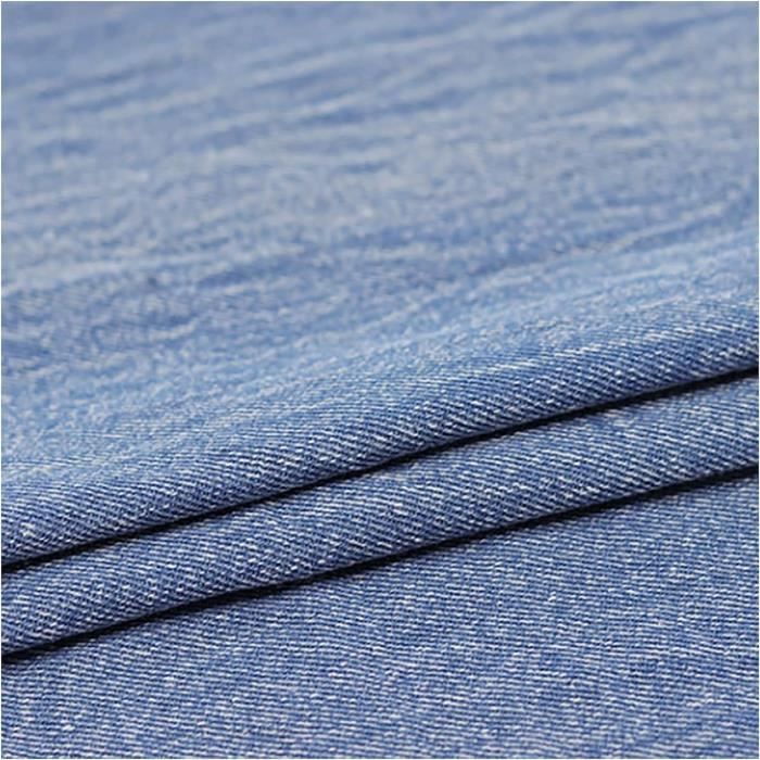 150 Cm De Large 100% Coton Tissu Denim Au Mètre Pour Coudre Vêtements ...