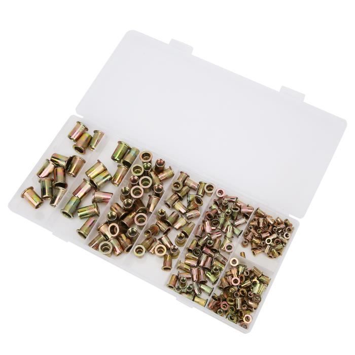 Jeu D'Écrous À Rivets Crou À Riveter, 6 Modèles Différents Crou À Insérer, Interrupteurs Pour ...