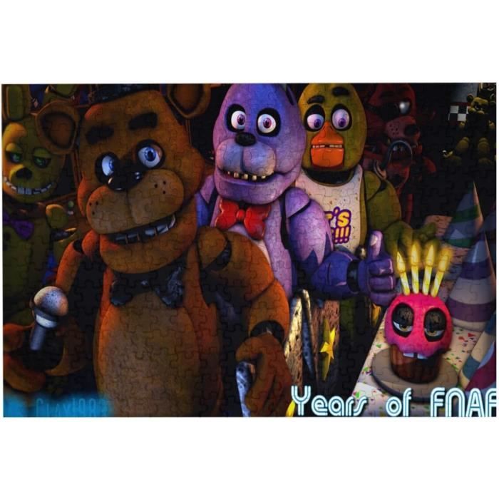 Fnaf Puzzle Fnaf En Bois Pour Brèche De Sécurité Des Cinq Nuits ...