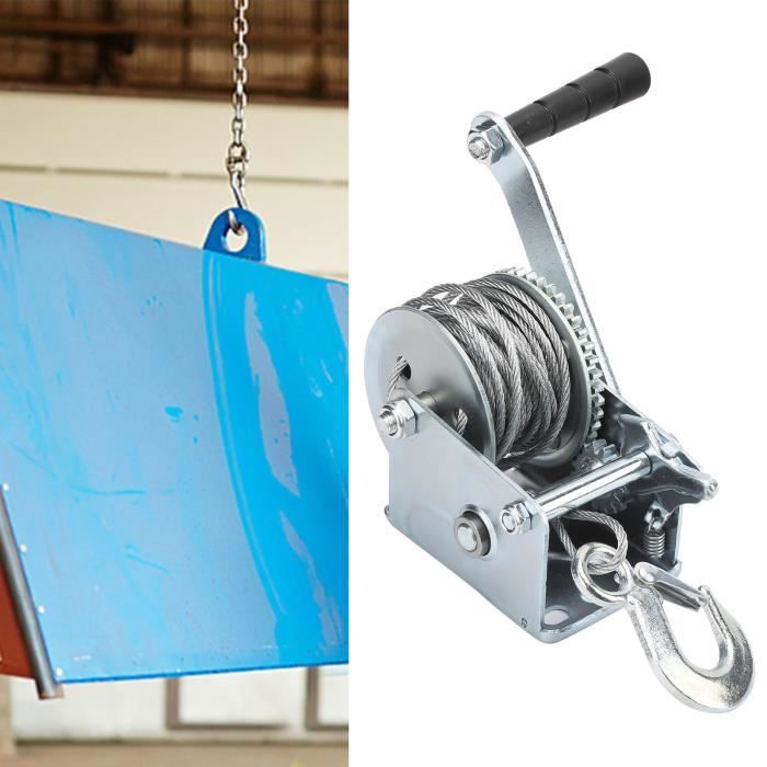 EJ.life Treuil 800lbs Treuil Autobloquant, Treuil Manuel, Outil d ...